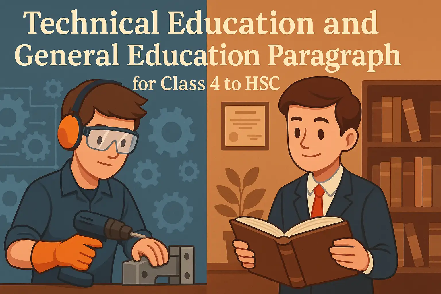 Technical Education and General Education Paragraph for 4 to 12
